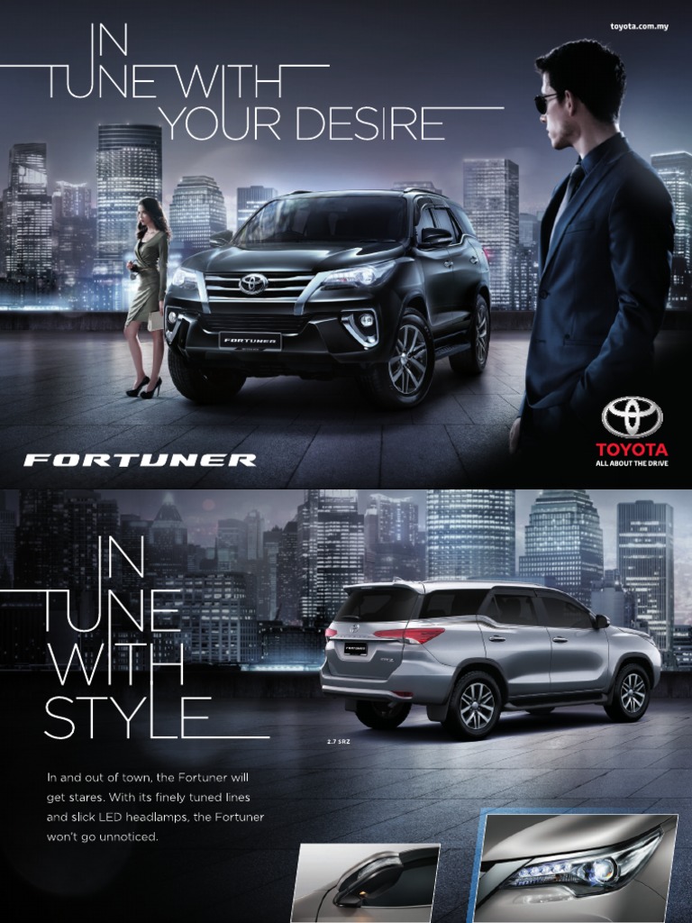 Toyota Fortuner Brochure | PDF
