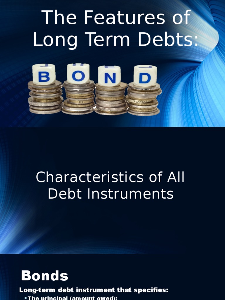 Overview of Long-Term Debt Instruments | PDF | Bonds (Finance) | Bond ...