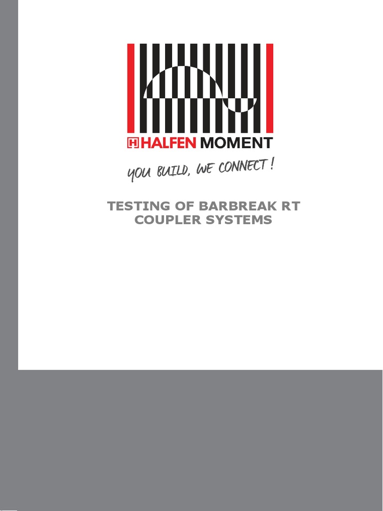 HAFLEN Mechanical Couplers Report | PDF | Strength Of Materials ...