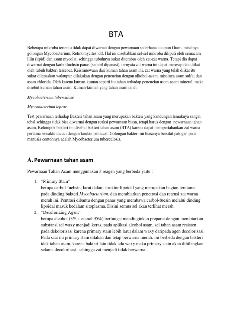 Modul Bta | PDF | Sains & Matematika