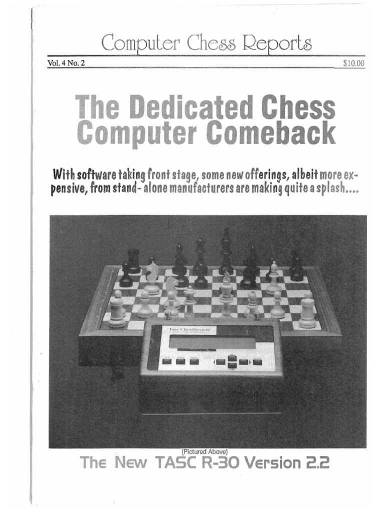 Computer Chess Reports 1994 01 | PDF