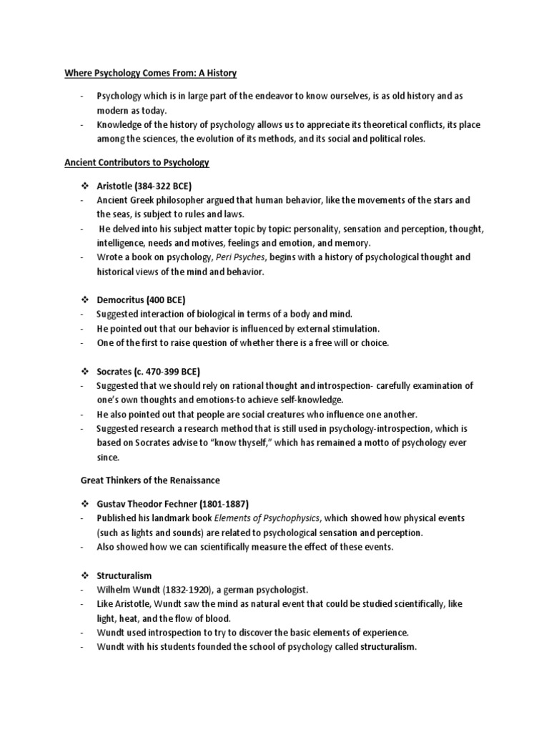 psychology report.docx | Experiment | Behaviorism