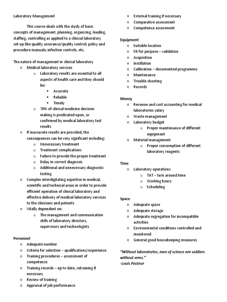 Laboratory Management | Laboratories | Medical Laboratory | Free 30-day ...
