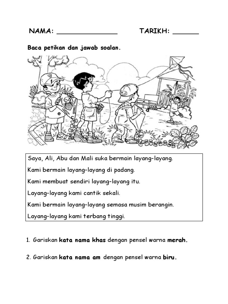 Baca Petikan Dan Jawab Soalan | PDF