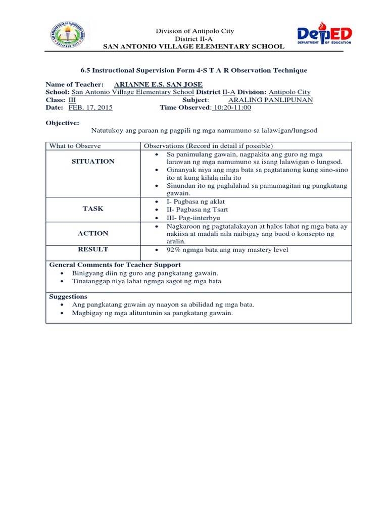 Star Observation | PDF