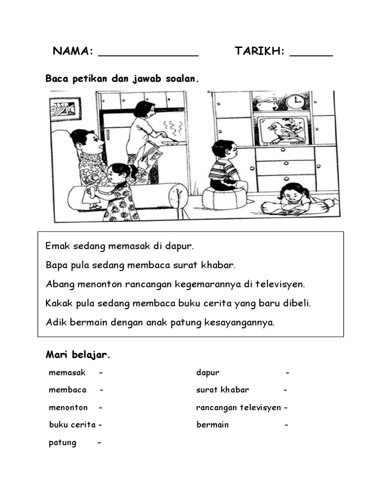 Baca Petikan Dan Jawab Soalan | PDF