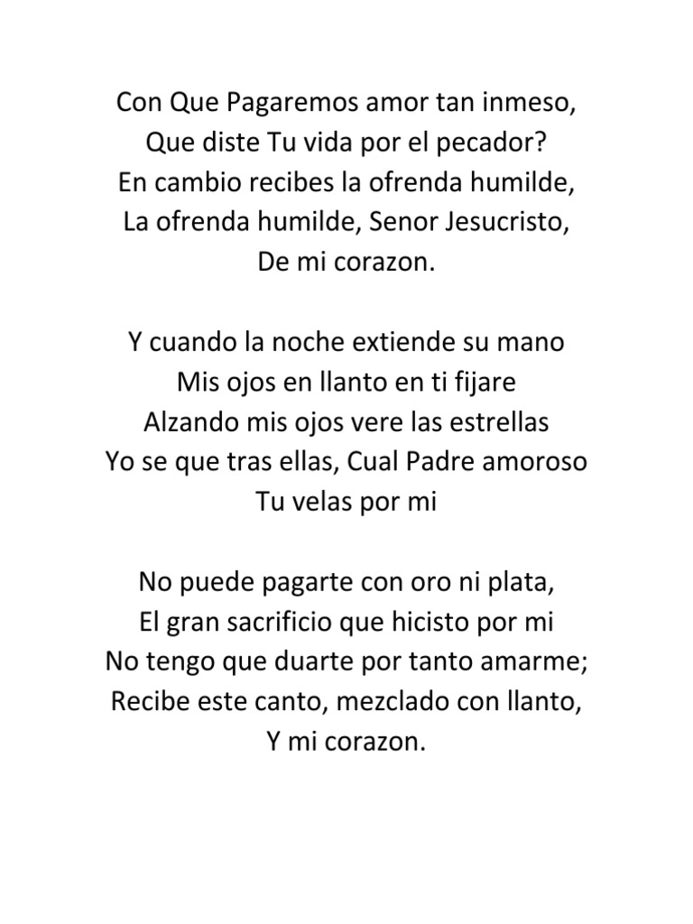 Ofrenda de amor a Jesucristo | PDF | Poesía