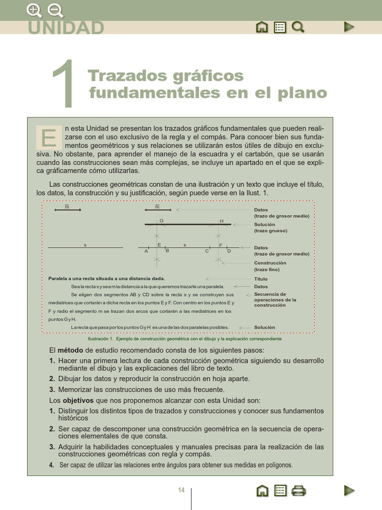 1 - Trazados Gráficos Fundamentales en El Plano PDF | PDF | Circulo | Geometría