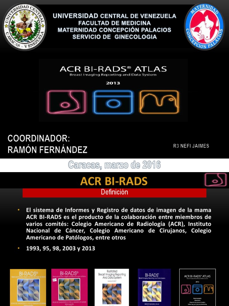 Bi Rads 2016 | PDF