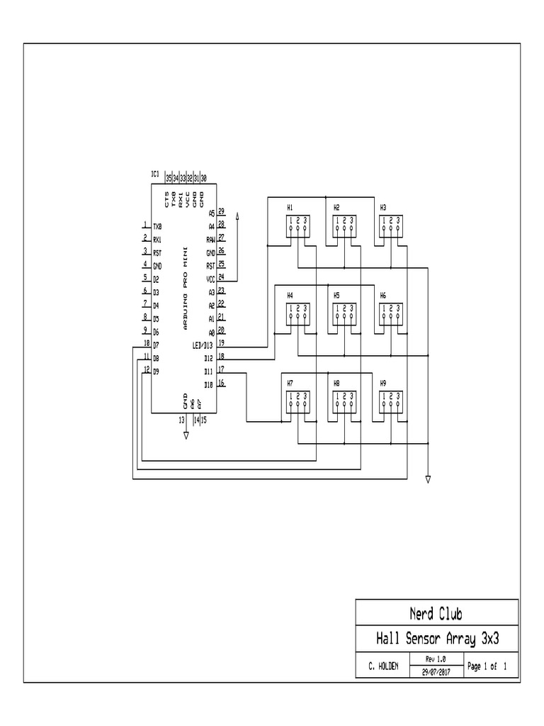 Hall Sensor Array | PDF