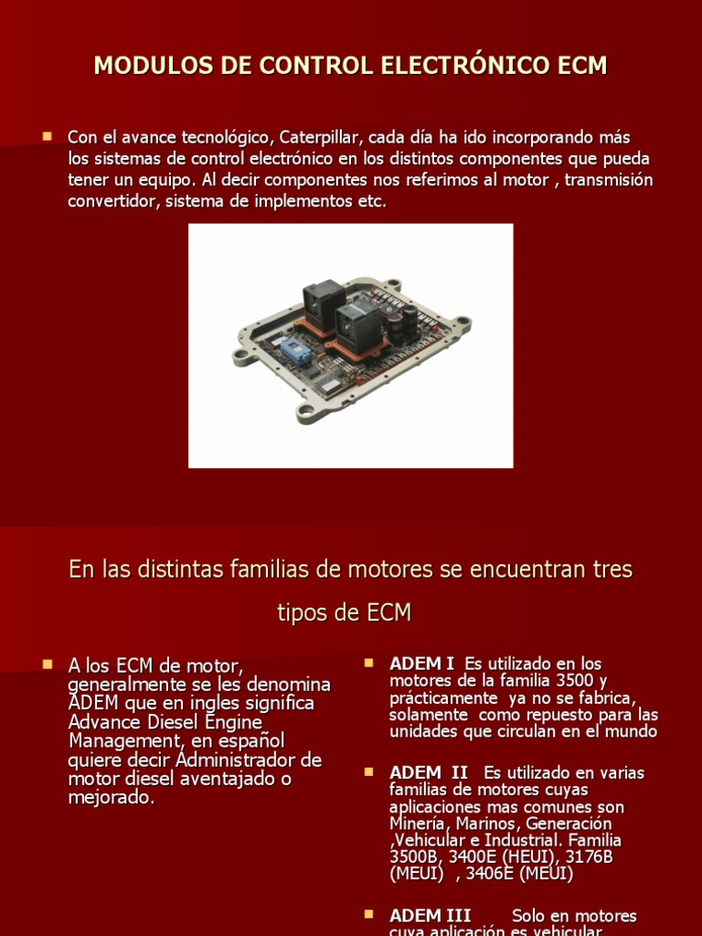 Modulos de Control Electronico Ecm | PDF | Memoria del ordenador ...