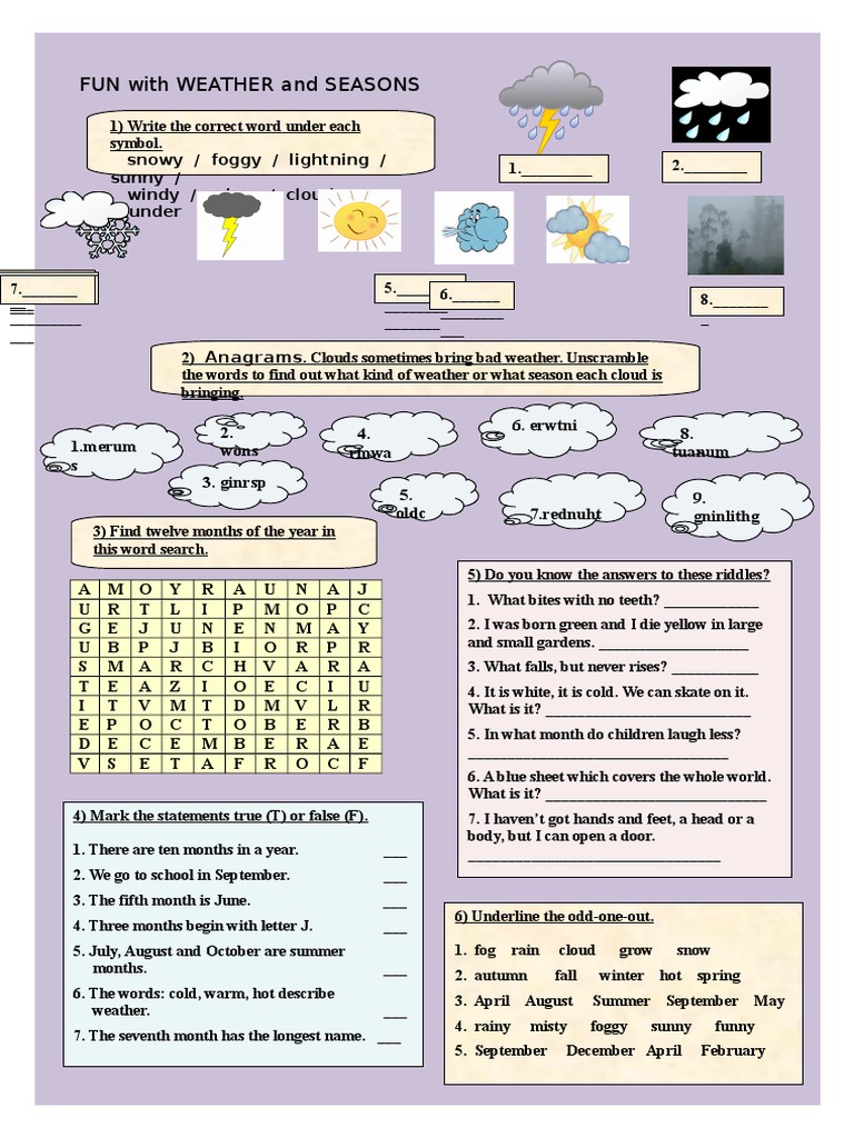 Weather & Season | PDF | Meteorological Phenomena | Earth Sciences