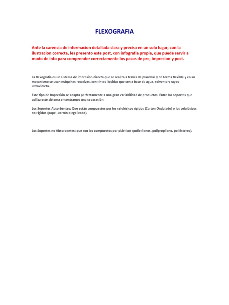 Flexografia Descargar Gratis Pdf Diseño De Comunicacion Impresión