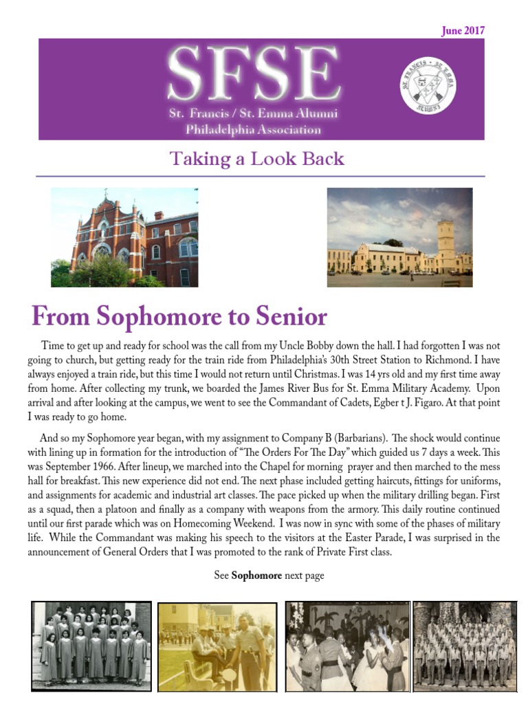 Sfse Sfse: From Sophomore To Senior | PDF | Armed Conflict