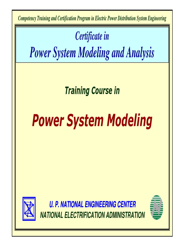 Lecture No 2 Power System Modeling PDF | PDF | Electric Power System ...
