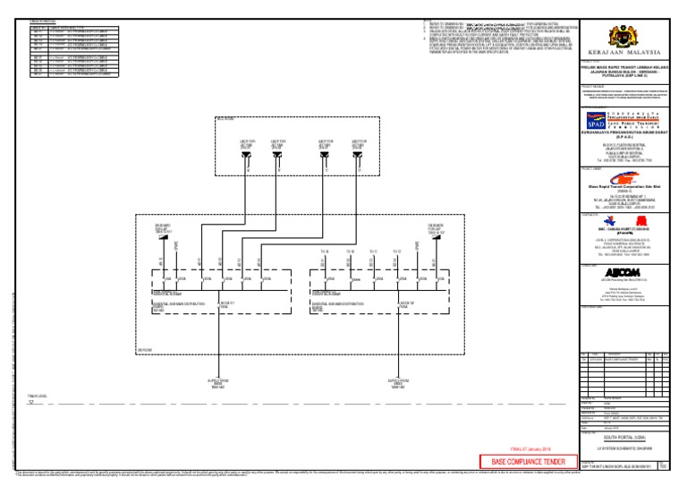MRT M&E Drawing | Download Free PDF | Power Engineering | Rail ...