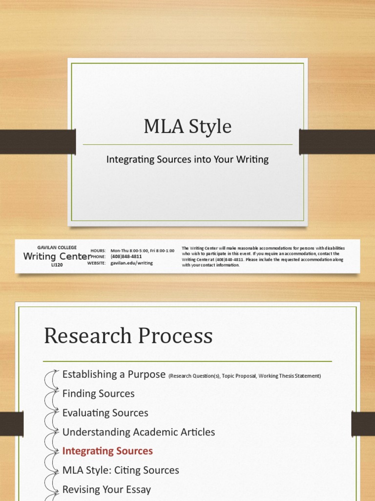 Mla Integrating Sources | PDF | Extraversion And Introversion | Word