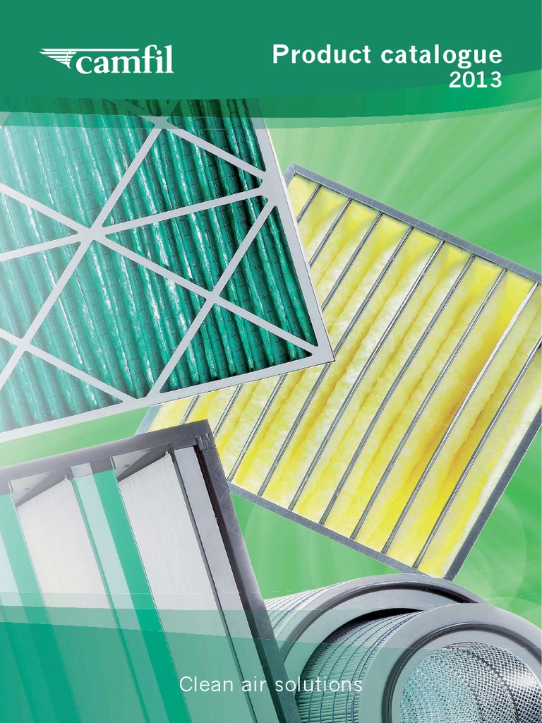 Camfil Product Catalogue | PDF | Waste Management | Filtration