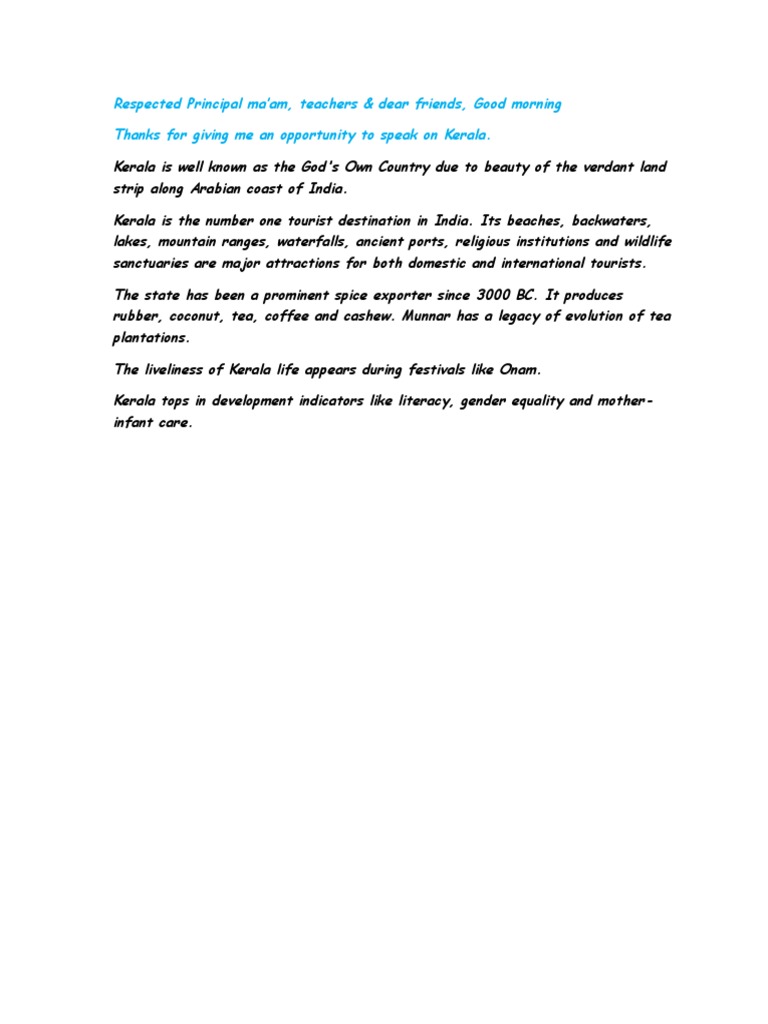 Respected Principal Ma'am, Teachers & Dear Friends, Good Morning Thanks ...