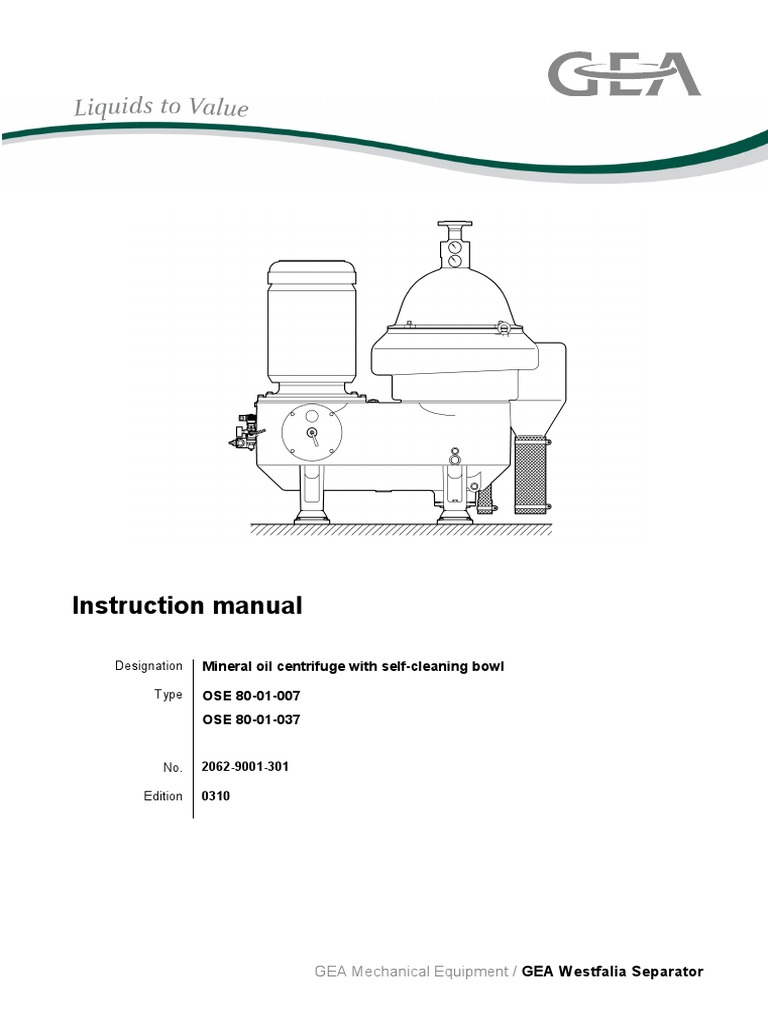 Westfalia Separator Tools
