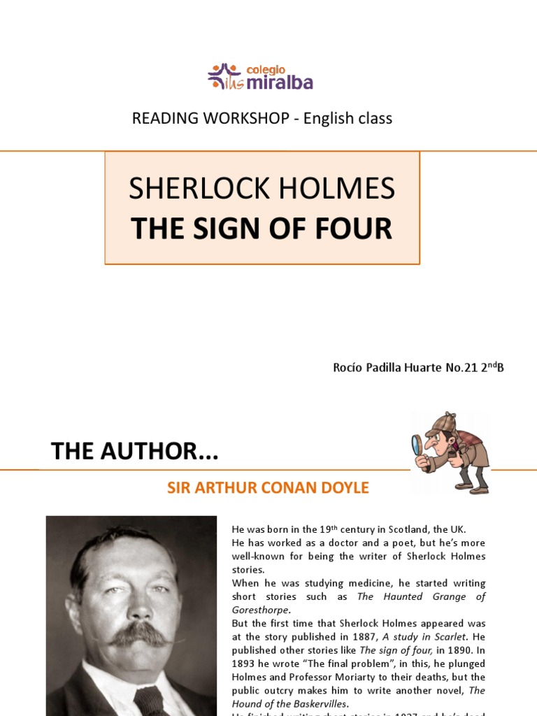 Sherlock Holmes The Sign of Four | PDF | Minor Sherlock Holmes ...