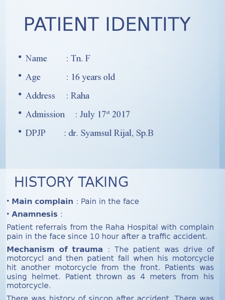 Patient Identity | PDF
