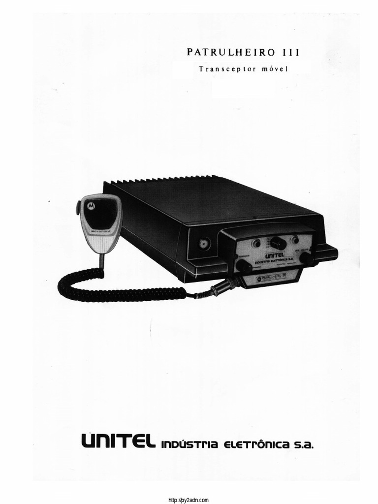 Motorola Mocom 70 | PDF | Frequência Muito Alta | Radioamadorismo