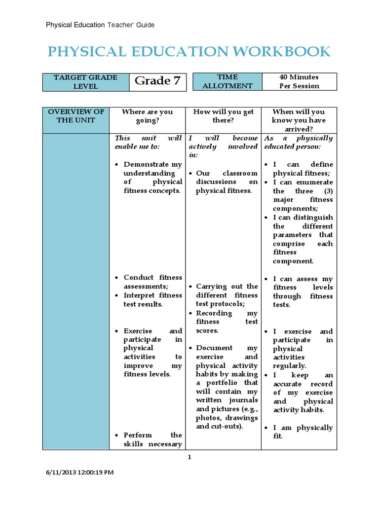 Physical Fitness for Life: A Comprehensive Guide for Developing ...