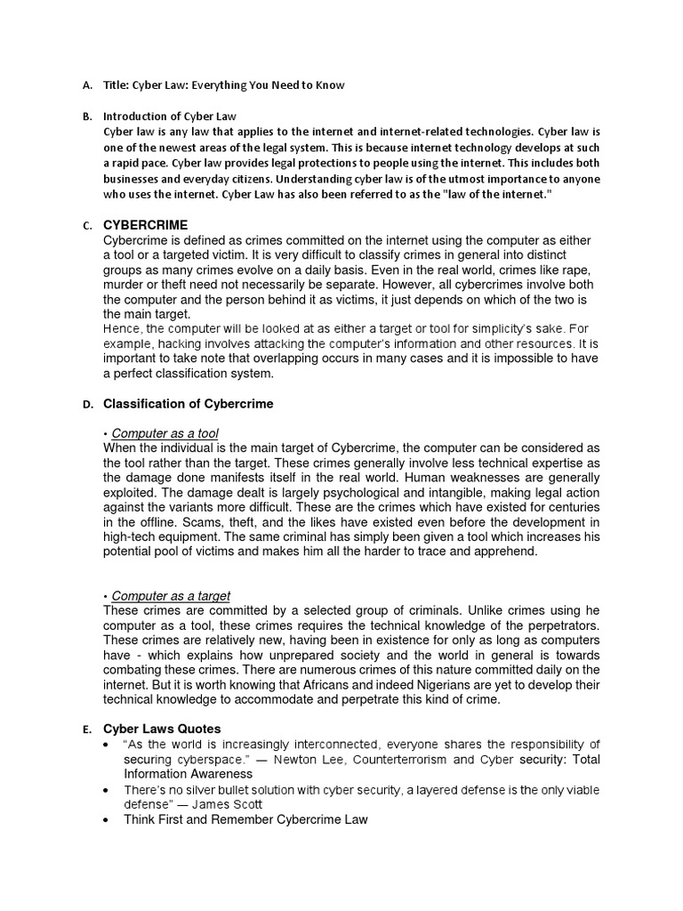 Assignment | PDF | Cybercrime | Crime & Violence