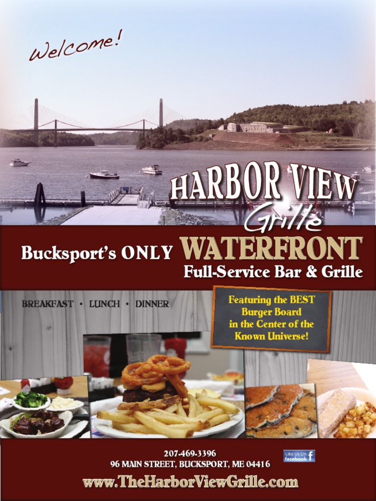 Harborview Bar Grille 8 5x11v2 | PDF | Salad | Hamburgers