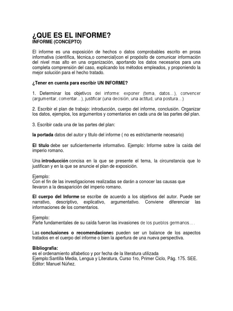 Que Es El Informe | PDF | Science | Epistemología