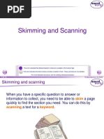 Skimming and Scanning Worksheets | PDF