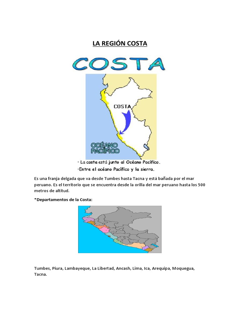 La Región Costa | PDF