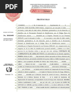 Formato de Hoja Protocolo Con Margenes | PDF | Guatemala | Justicia