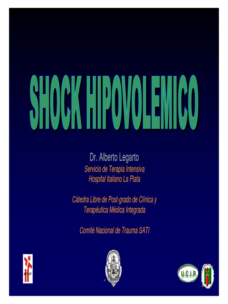 97 Shock Hipovolemico PDF | PDF | Choque (circulatorio) | Fisiología
