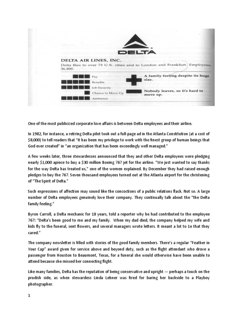 Case Study 04 | PDF | Delta Air Lines | Employee Benefits