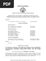 Sample Tricycle Franchise From Pavia | PDF | Government