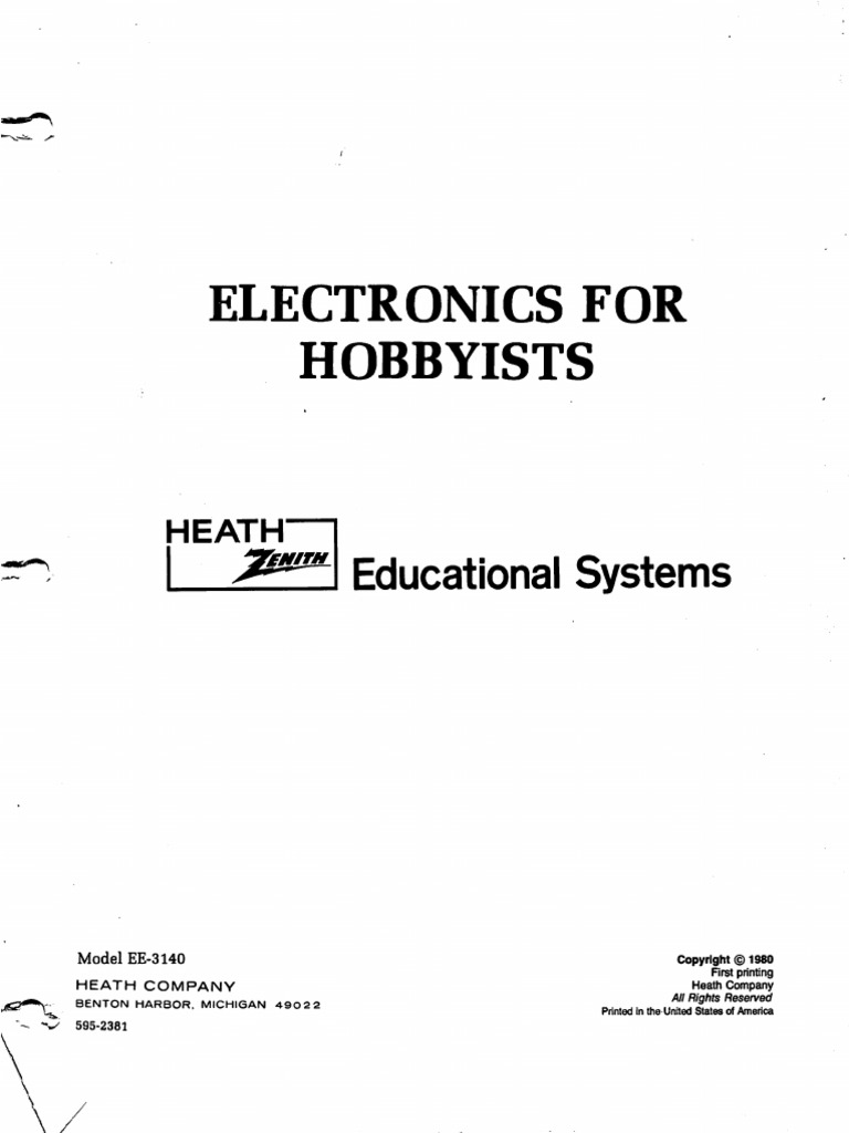 HeathKit Electronics Vol 1 | PDF | Consumer Goods | Industries