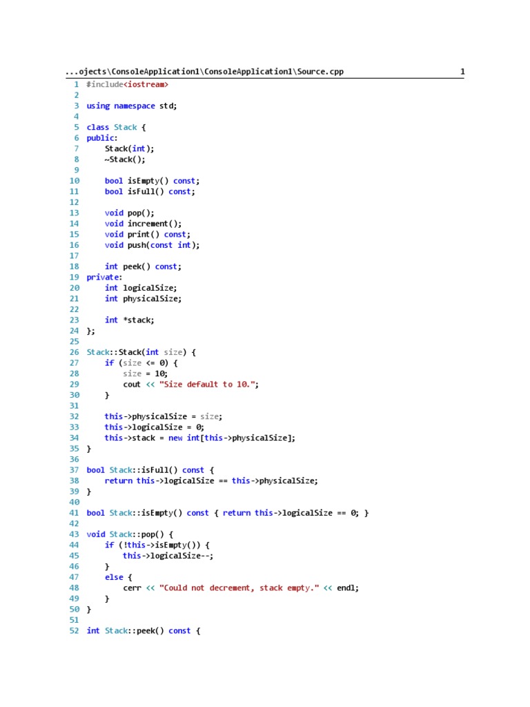 Using Namespace Class Public Int: #Include | PDF