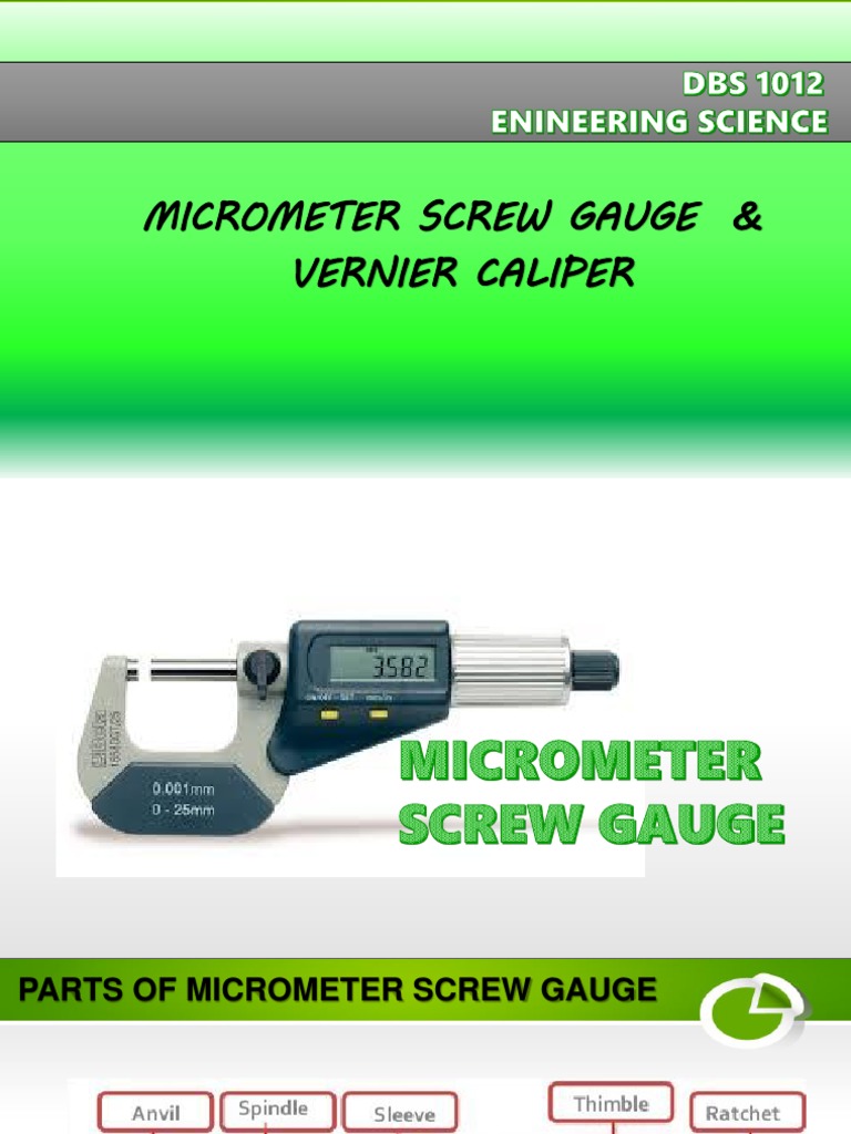 Engineering Science 1 VC & MSG | PDF | Measuring Instrument | Tools