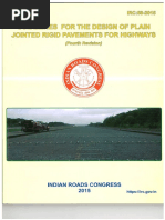 IRC Codes-List | PDF | Road | Road Surface