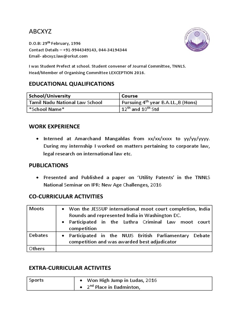 Model CV Final | PDF