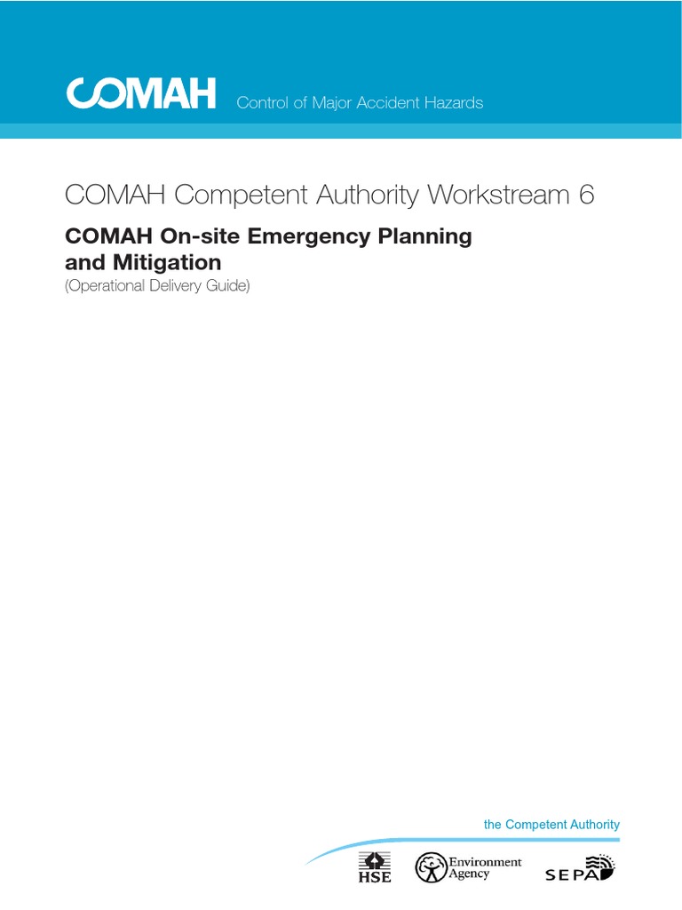 On Site Emergency Planning Comah | Emergency | Emergency Management