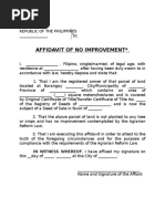 Affidavit of Non Operation | PDF | Affidavit | Notary Public