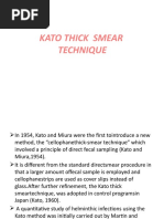 Kato Katz Technique | PDF