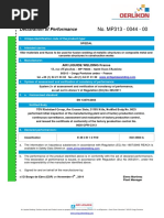 MSDS Gardolene D 6757 - Chemetall PDF | PDF | Chemistry | Materials