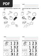 Letrang CC Kindergarten Worksheets | PDF