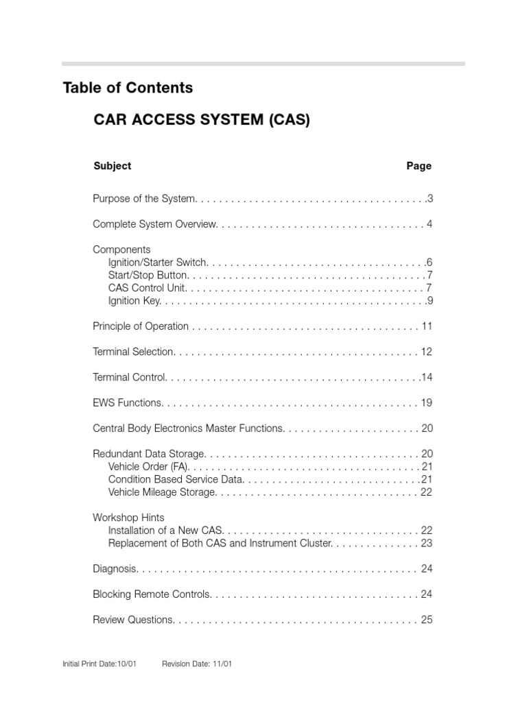 Car Access System Components and Functions | PDF | Remote Control | Switch