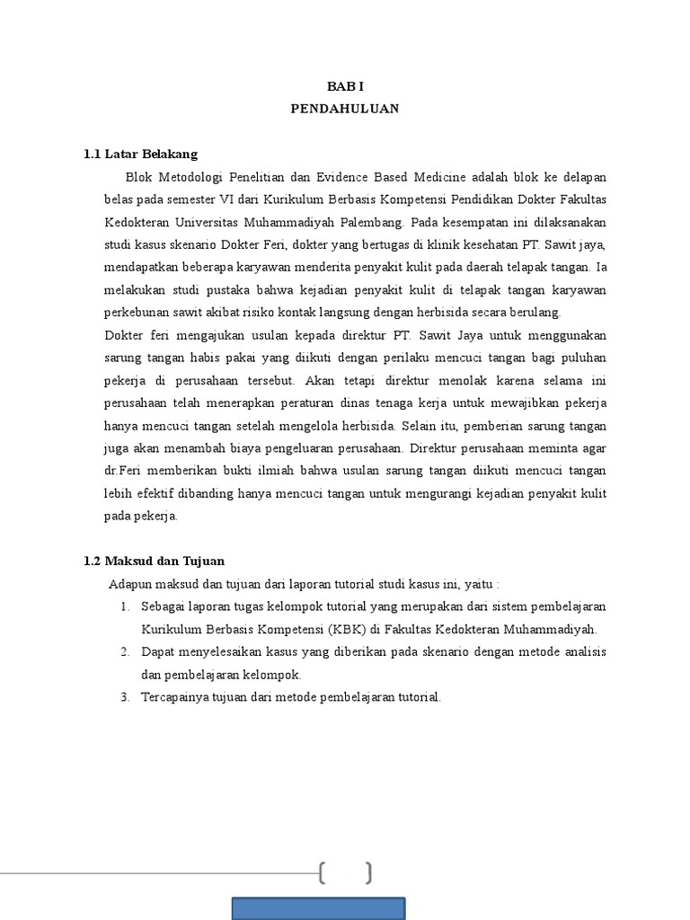 Laporan Tutorial Skenario B Blok 18 | PDF