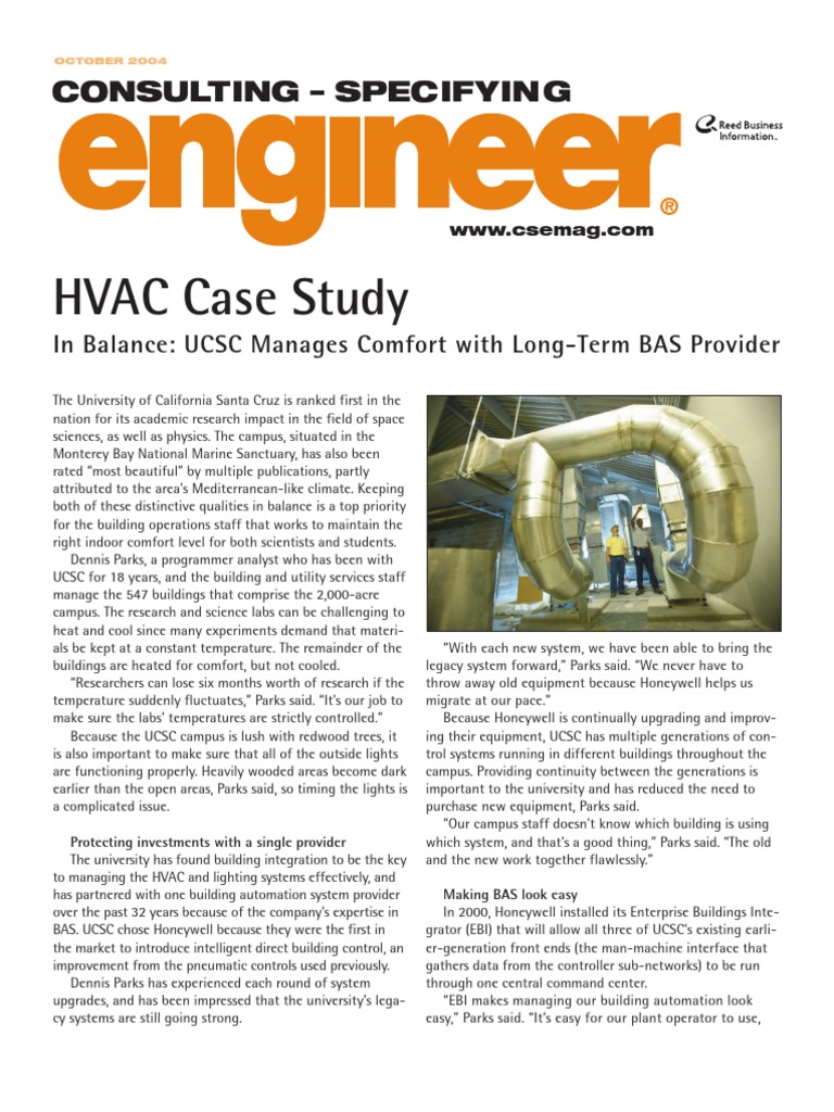 Case Study 1 | PDF | Building Automation | Honeywell